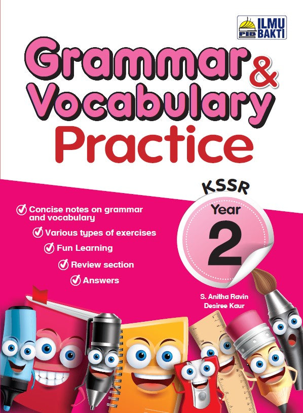 Grammar & Vocabulary Practice KSSR Year 2 – Penerbit Ilmu Bakti Sdn Bhd